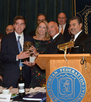 Michael Psaros Receives Homeric Award – NEO Magazine