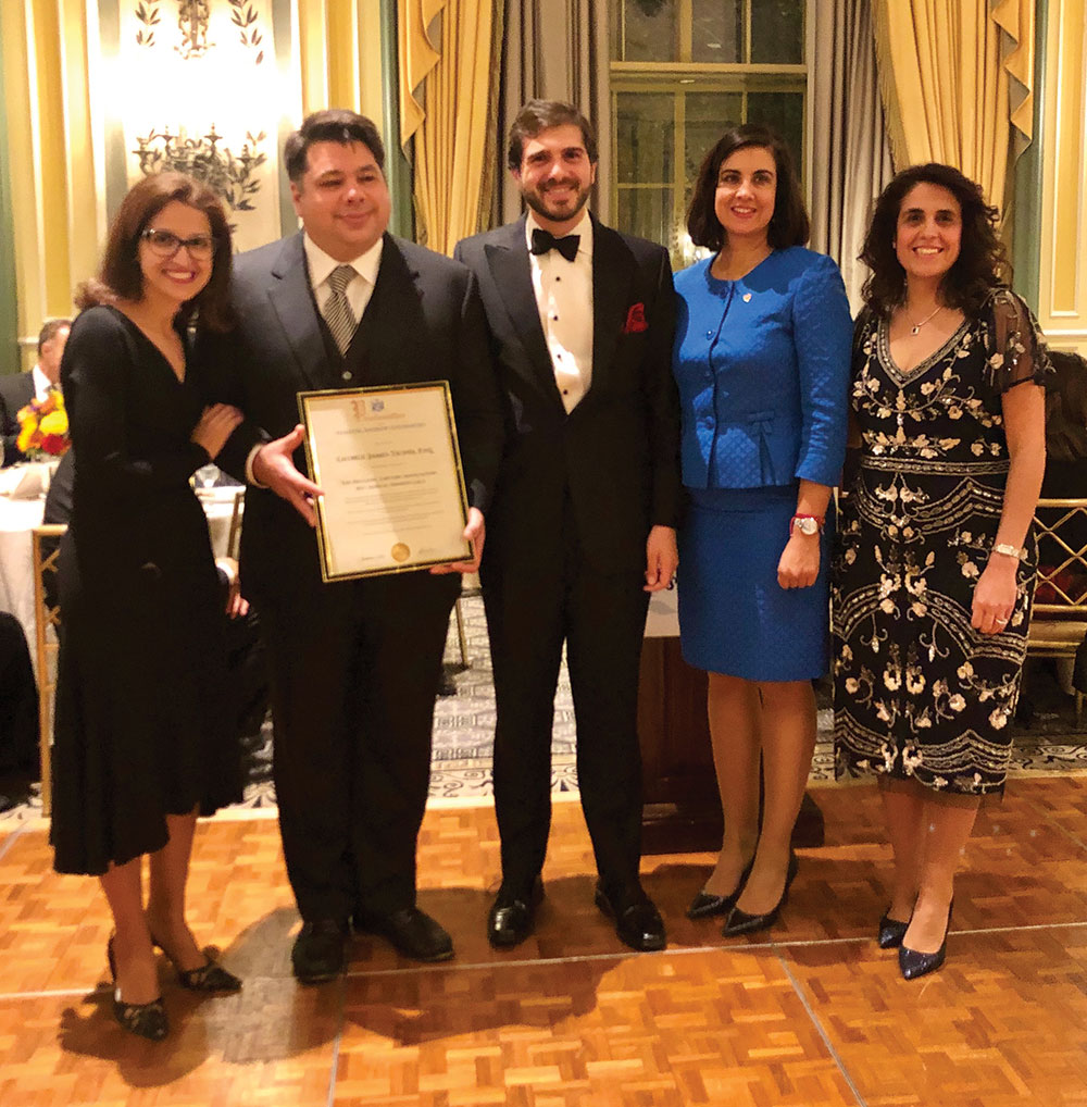 George J. Tsunis, Esq. Honored at the 31st Annual Hellenic Lawyers ...
