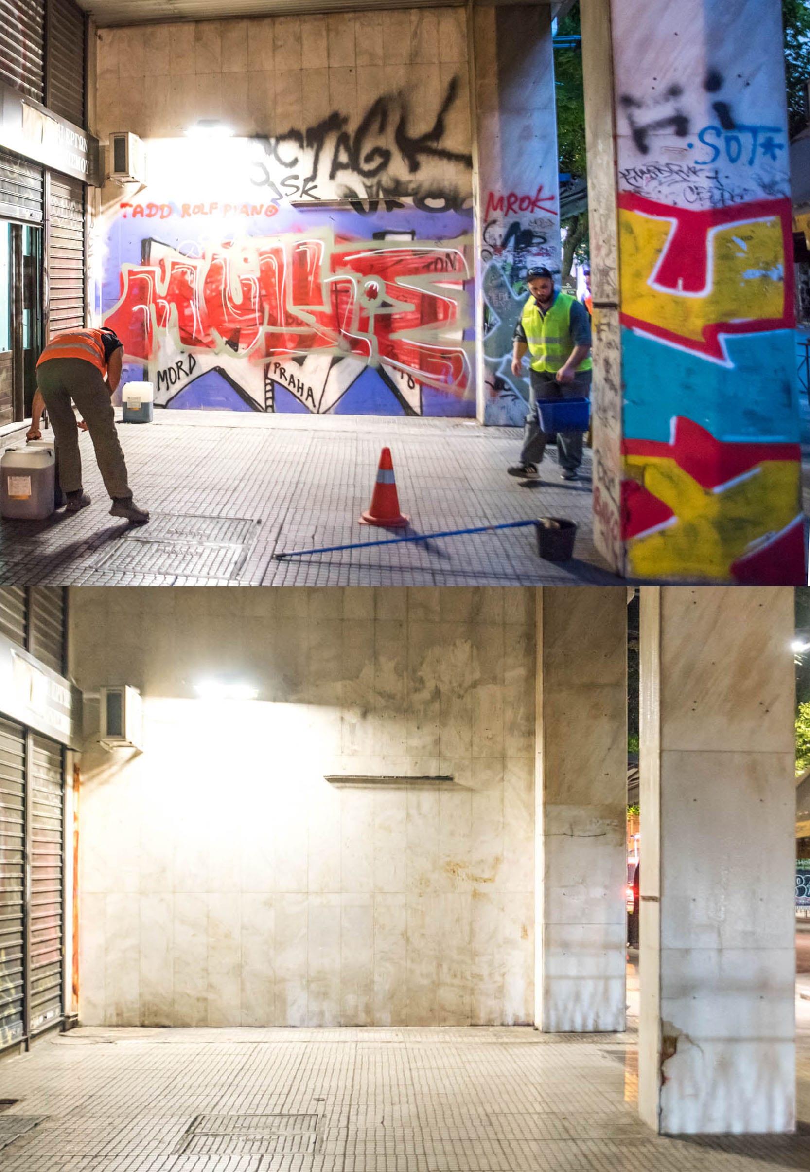 The Hellenic Initiative Joins Athens Anti-Graffiti Campaign – NEO Magazine